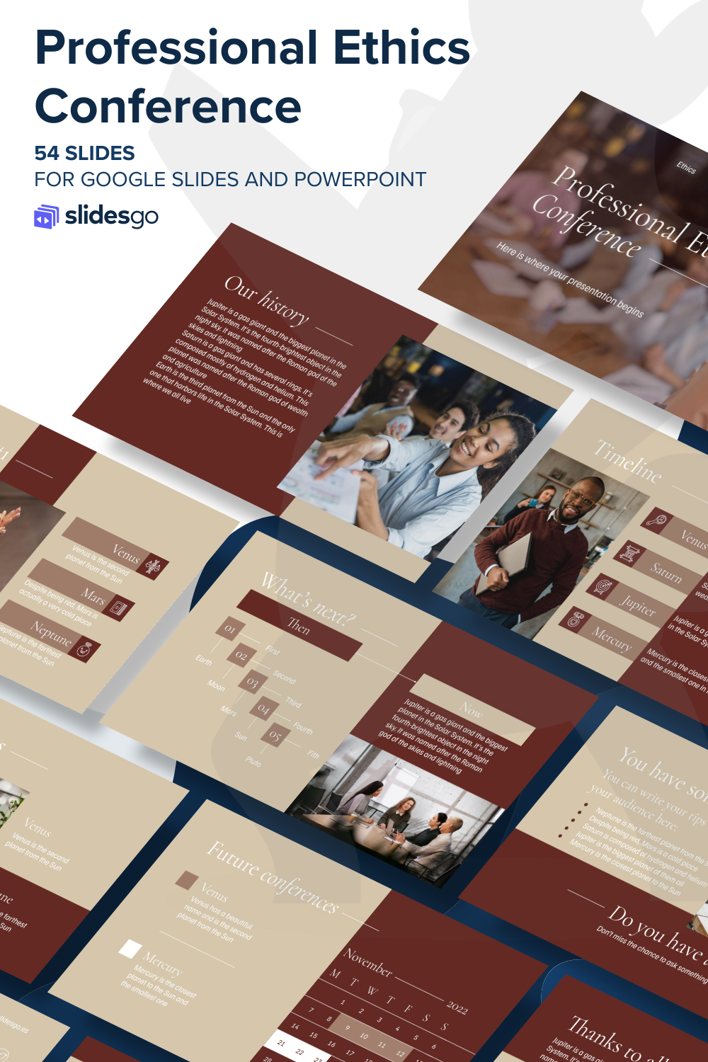 Professional Ethics Conference | Google Slides & PowerPoint