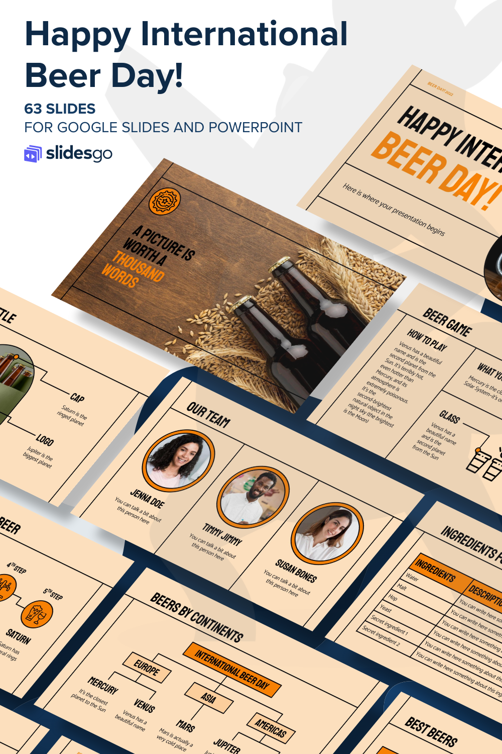 Happy International Beer Day! | Google Slides & PowerPoint