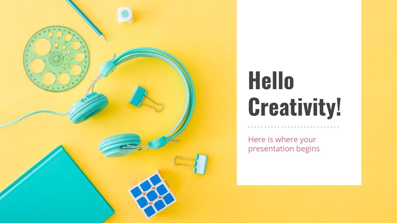 Color Creative Google Slides and PowerPoint Template