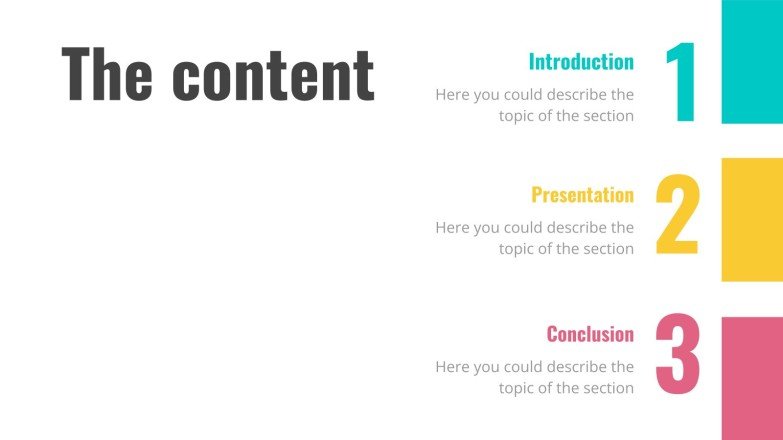 Color Creative Google Slides and PowerPoint Template