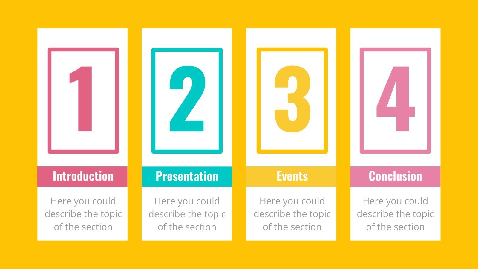 Color Creative Google Slides and PowerPoint Template