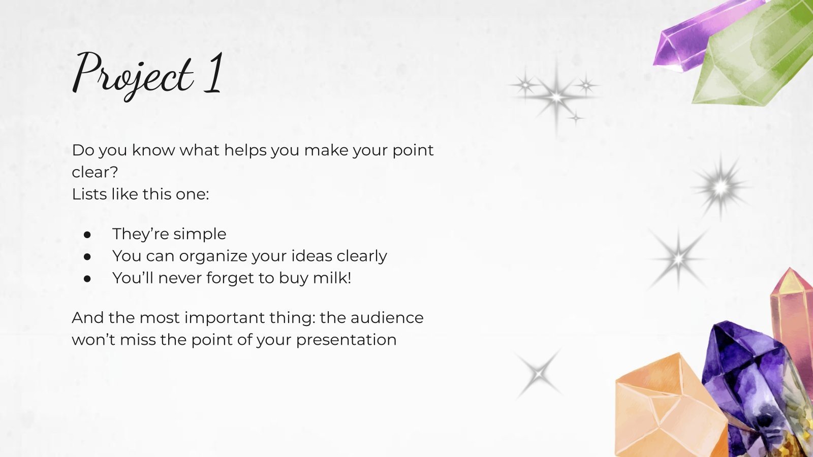 Crystal Illustrator Portfolio | Google Slides & PowerPoint