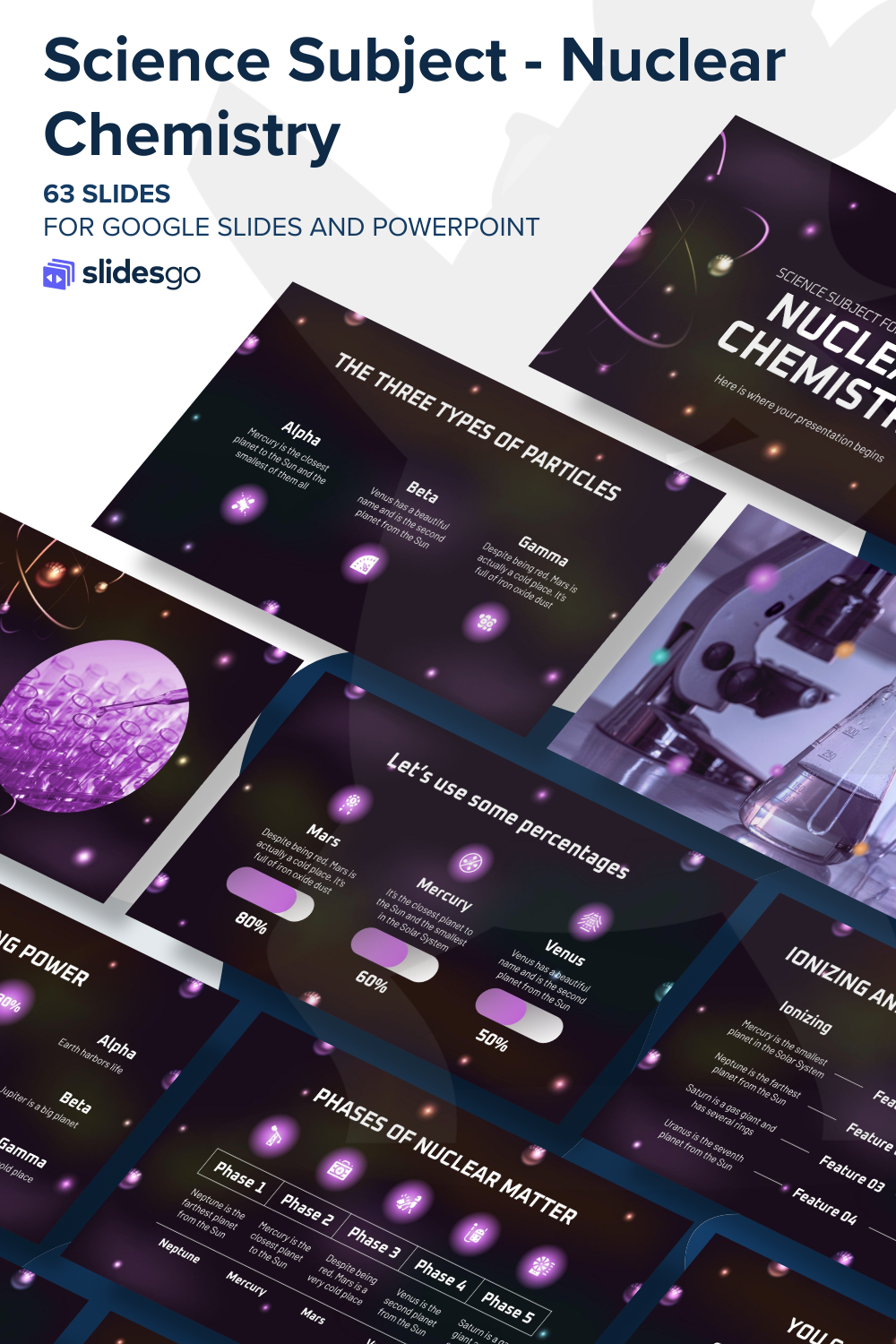 Science: Nuclear Chemistry | Google Slides & PowerPoint