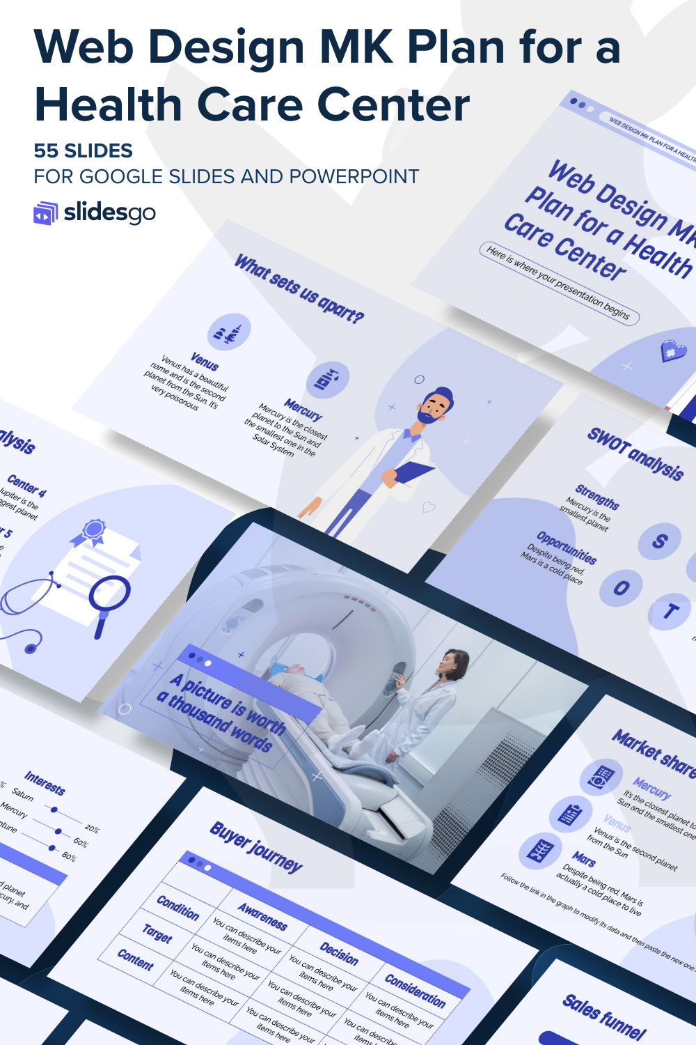 Web Design Marketing Plan for a Health Care Center