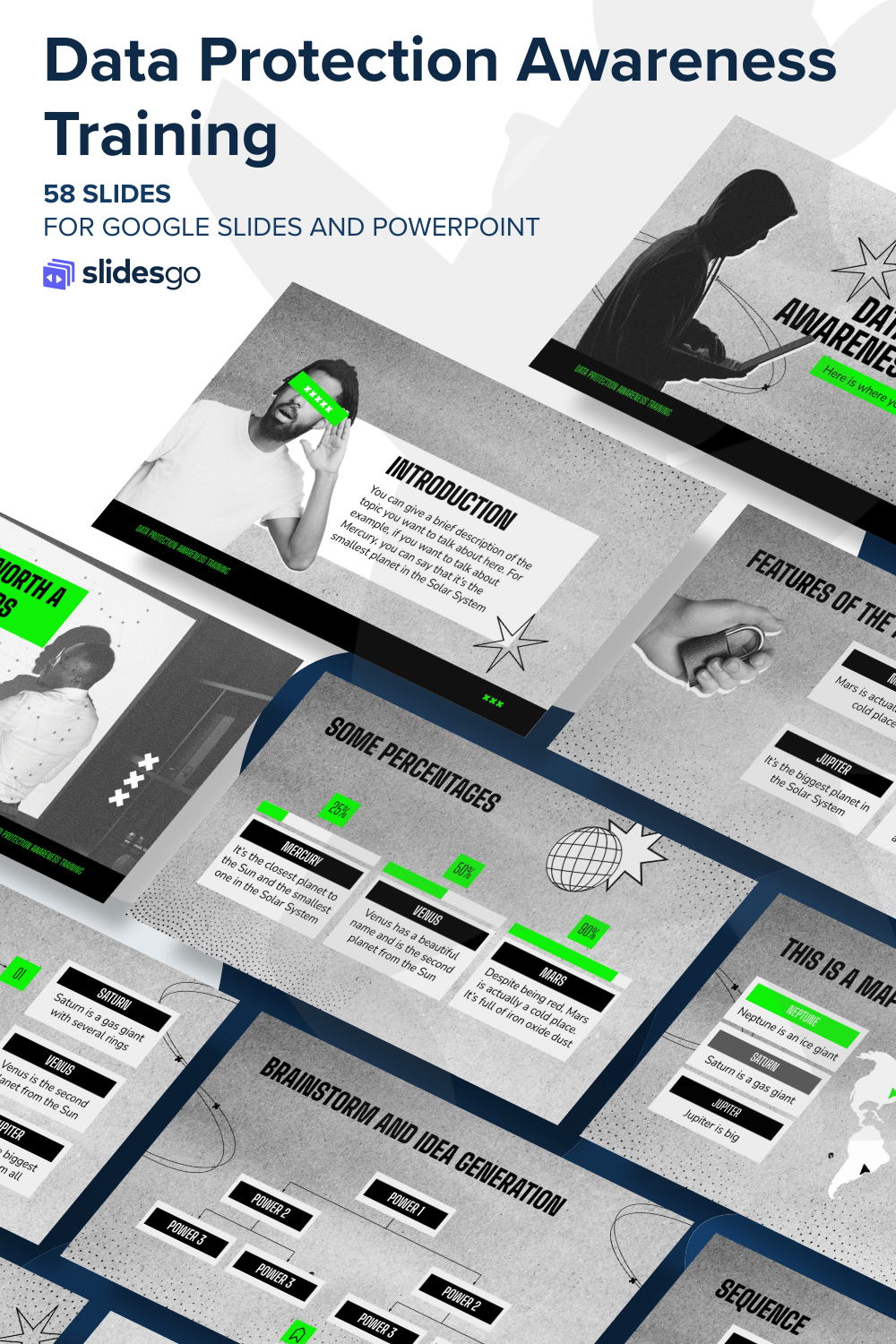 Data Protection Awareness Training | Google Slides & PowerPoint