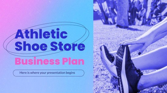 Athletic Shoe Store Business Plan | Google Slides & PowerPoint