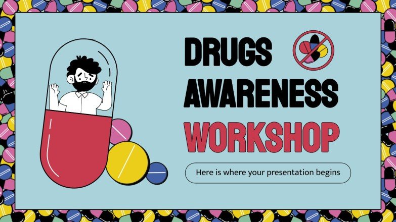 Templates about drugs for Google Slides and PowerPoint