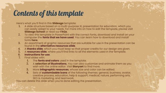 Classic English Novels Google Slides & PowerPoint template