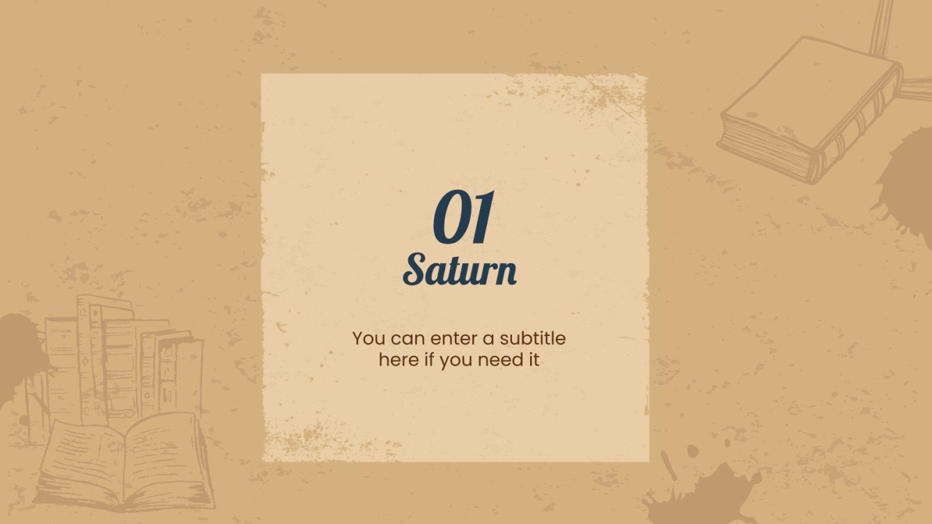 Classic English Novels Google Slides & PowerPoint template