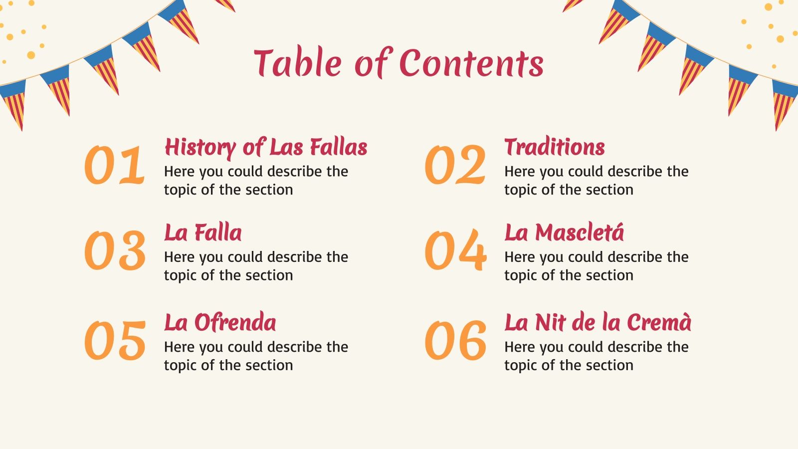 Las Fallas of Valencia | Template for Google Slides & PPT