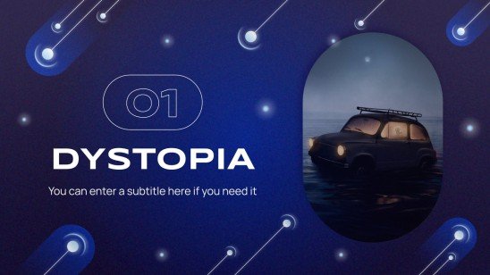 Dystopian Novels for High School | Google Slides & PPT