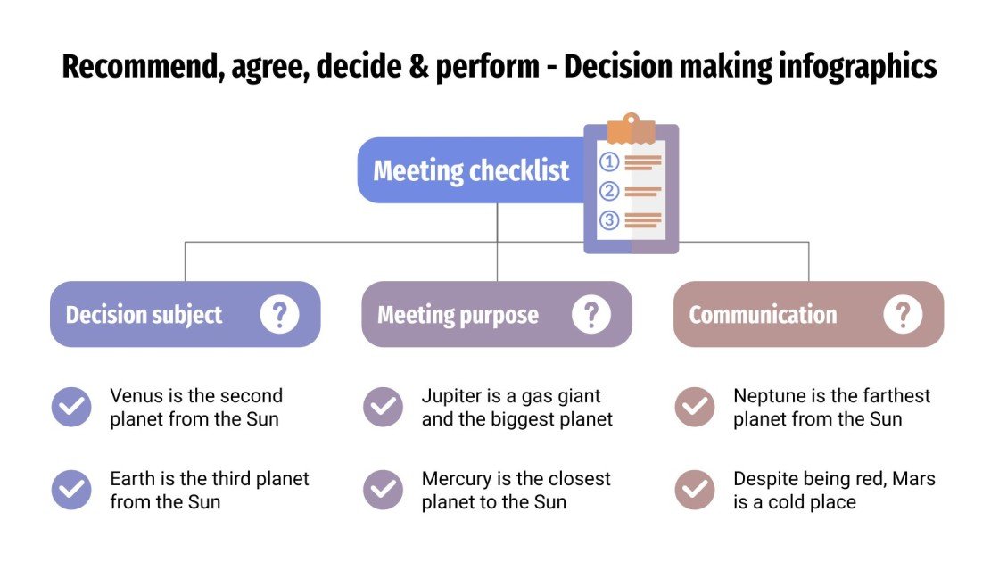 Decision Making Infographics | Google Slides & PowerPoint
