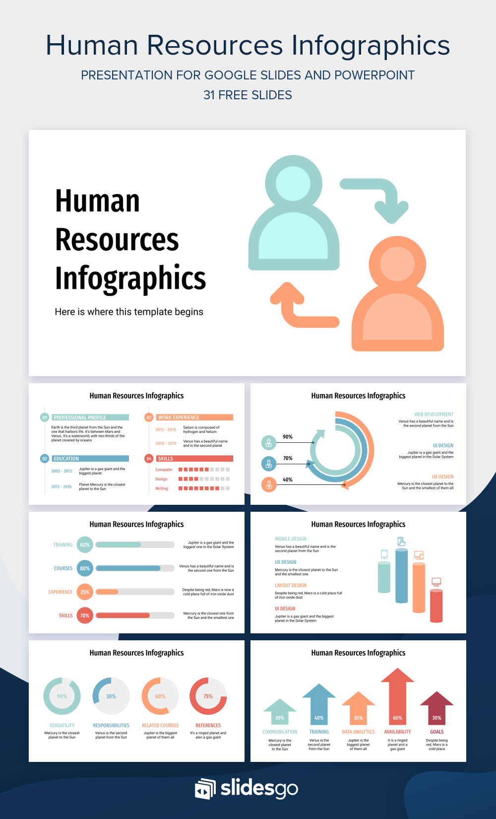 Human Resources Infographics | Google Slides & PPT theme