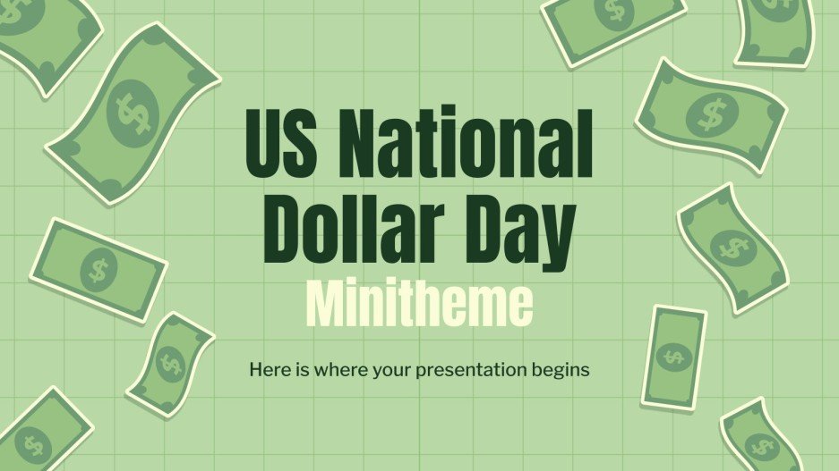 Free Google Slides & PowerPoint Templates about money
