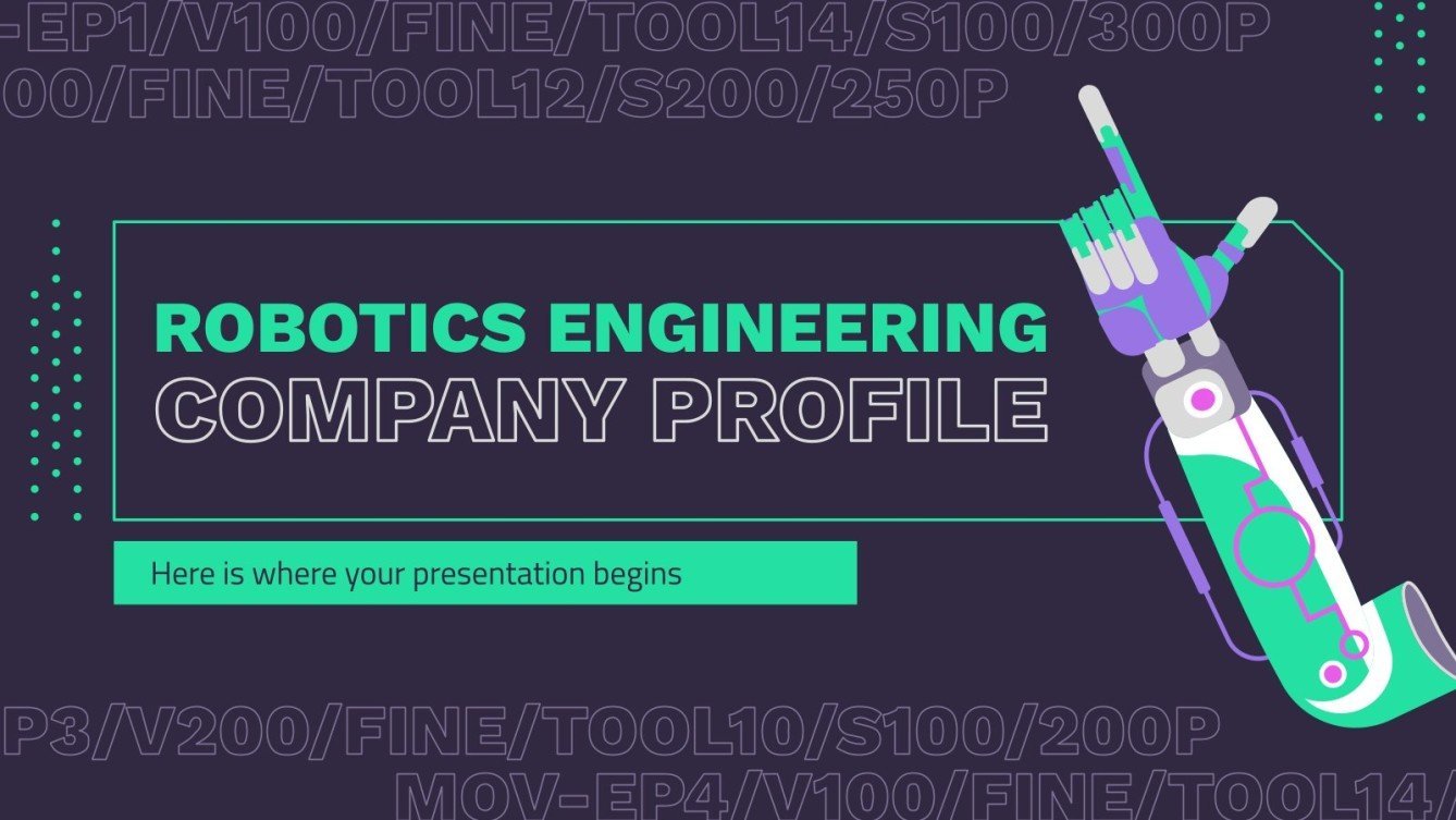 Free Google Slides and PowerPoint Templates on robots