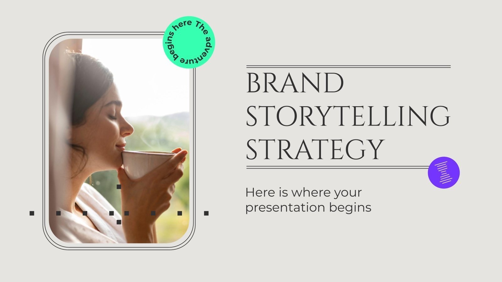 Free Google Slides and PowerPoint templates about Storytelling