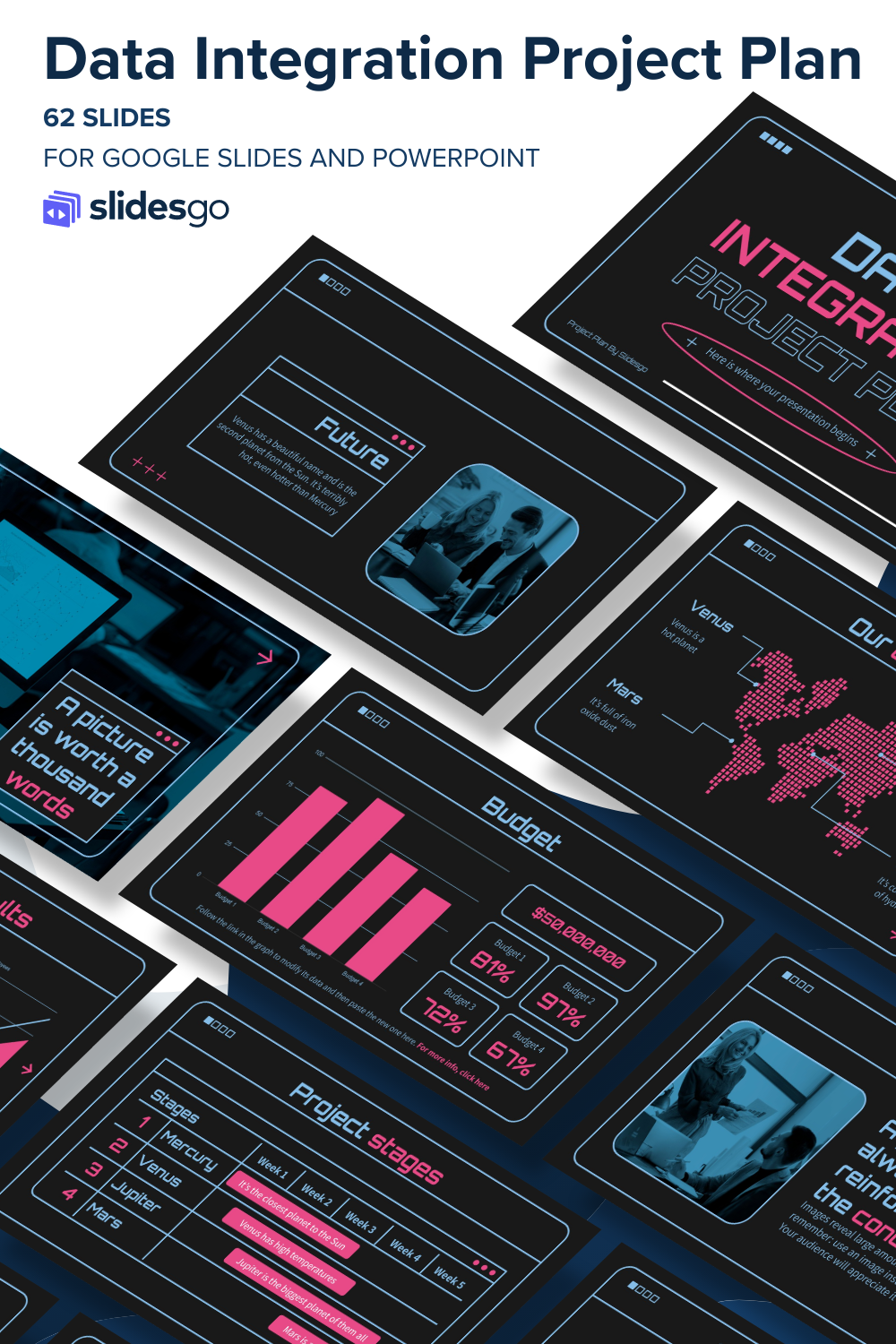 Data Integration Project Plan | Google Slides and PowerPoint