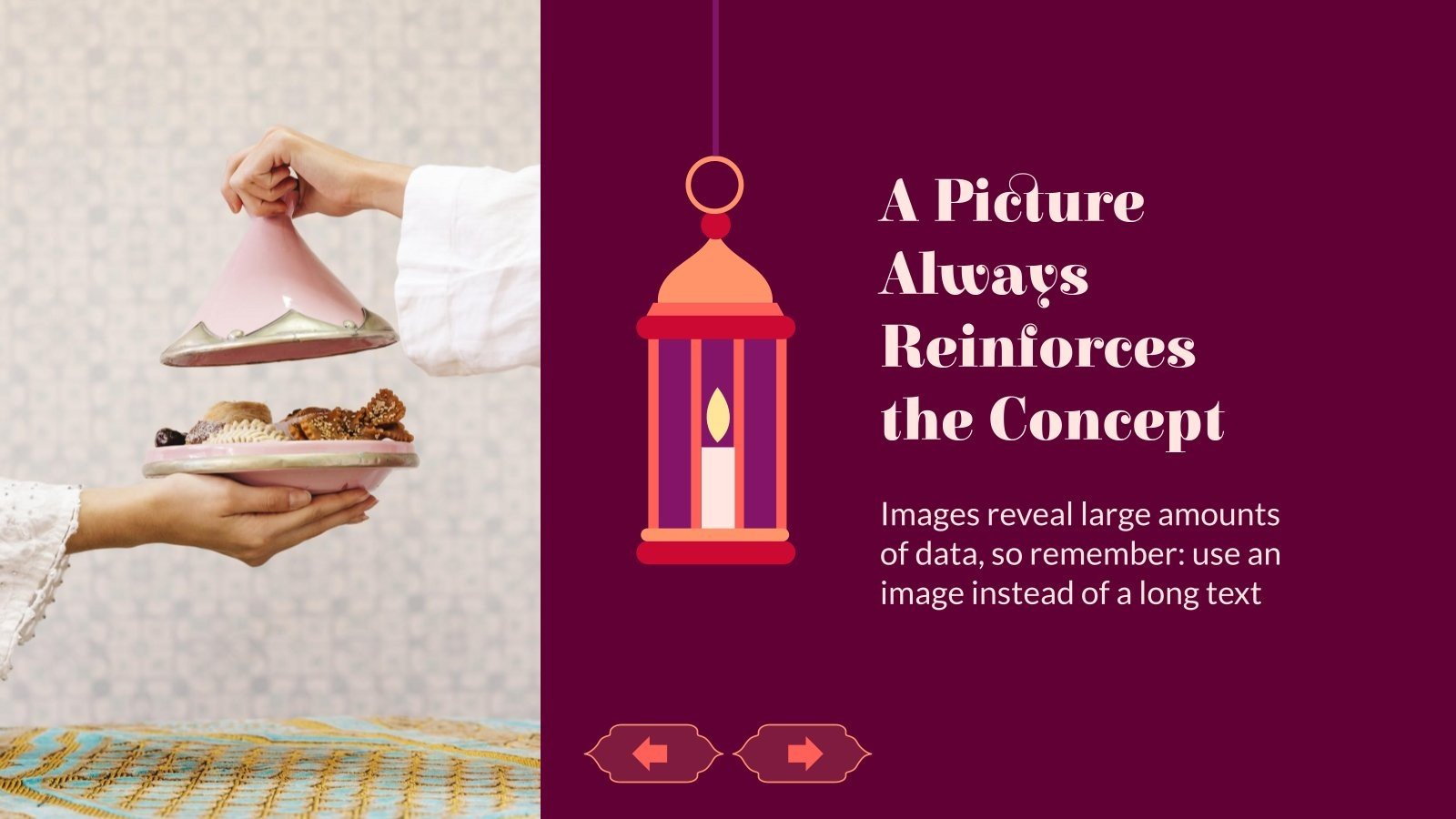 Eid Mubarak Google Slides theme and PowerPoint template