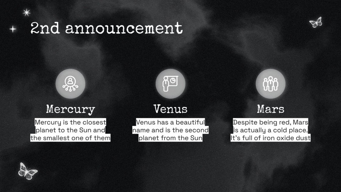 Emo Aesthetic Newsletter | Google Slides & PowerPoint