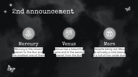 Newsletter de estética emo | Google Slides y PowerPoint