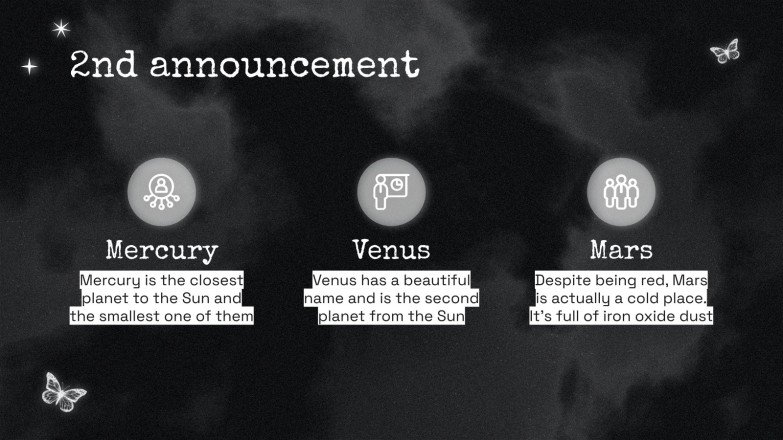 Newsletter de estética emo | Google Slides y PowerPoint