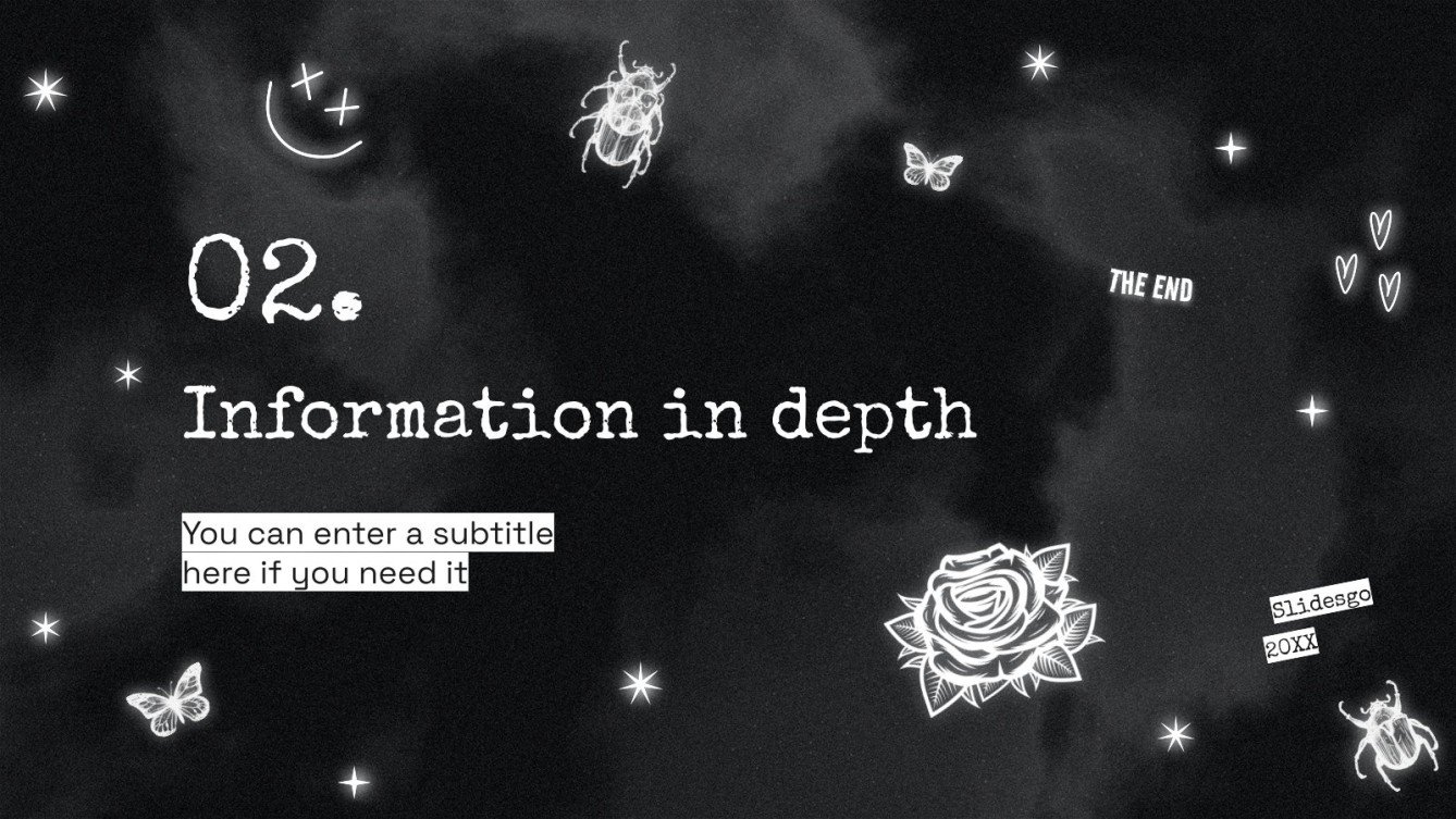 Emo Aesthetic Newsletter | Google Slides & PowerPoint