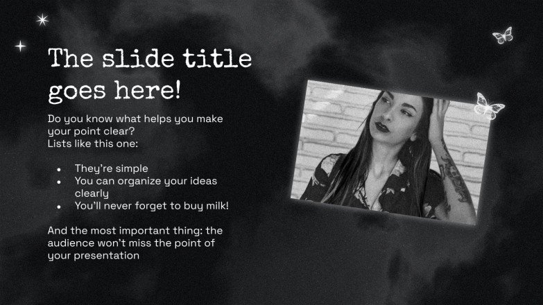 Emo Aesthetic Newsletter | Google Slides & PowerPoint