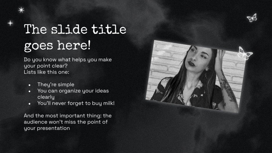 Emo Aesthetic Newsletter | Google Slides & PowerPoint