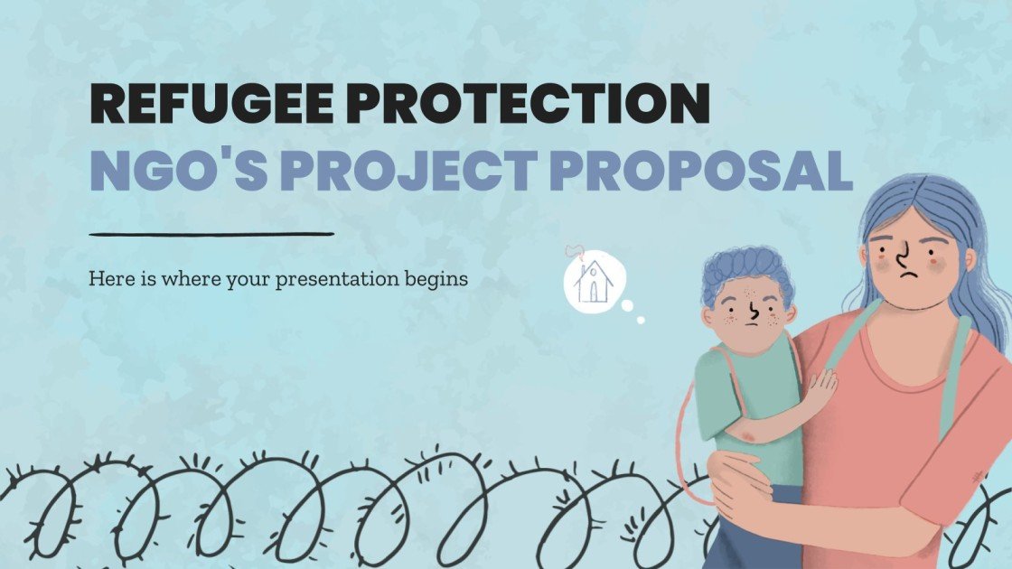 Free Google Slides & PowerPoint templates about refugees