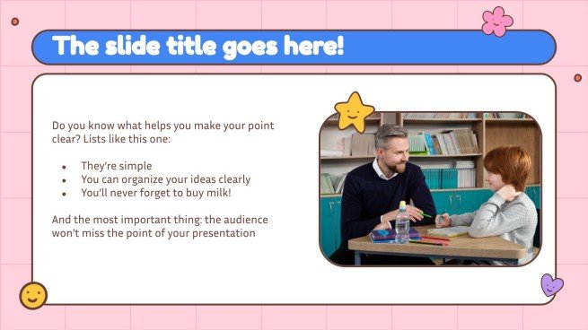 Gramática para preescolar: adjetivos | Google Slides e PPT