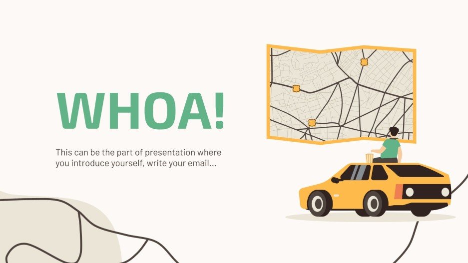 Read a Road Map Week | Google Slides & PowerPoint template