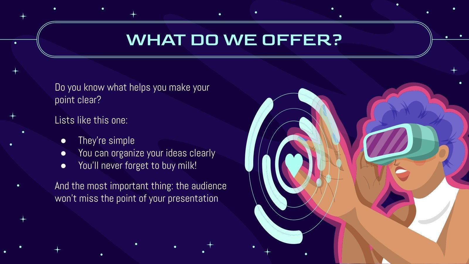 VR Experience Design Agency | Google Slides and PowerPoint