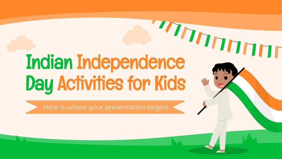 Indian Independence Day Activities for Kids | Google Slides