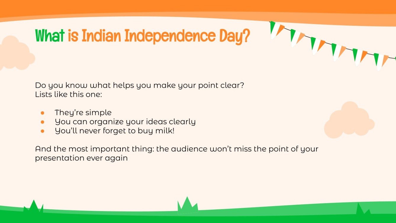 Indian Independence Day Activities for Kids | Google Slides