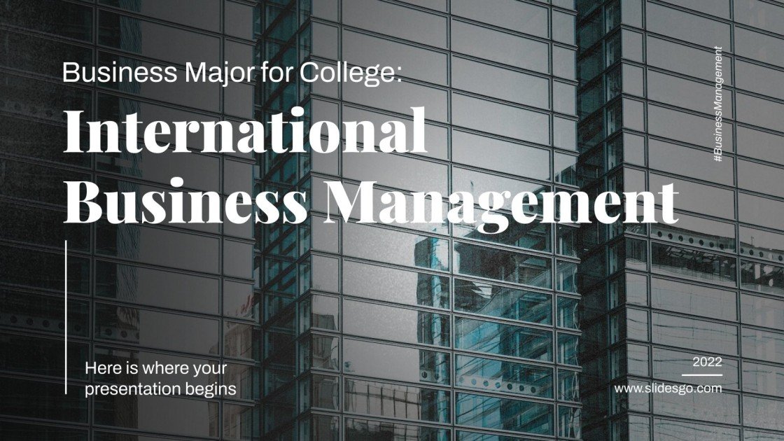 International Business Management | Google Slides & PowerPoint