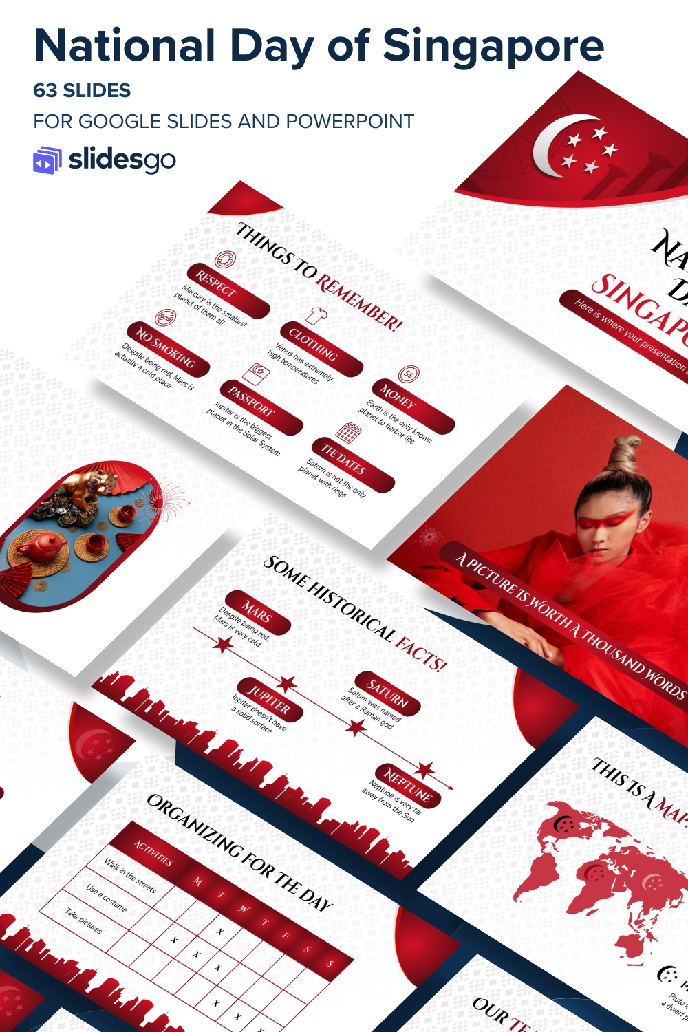 National Day of Singapore | Google Slides and PowerPoint