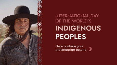Free Google Slides & PPT templates about indigenous people