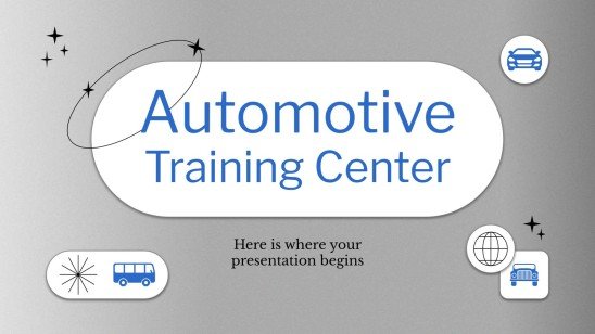 Automotive Training Center | Google Slides and PowerPoint