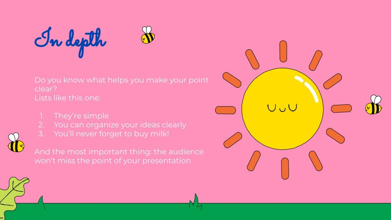 Happy Summer Newsletter | Google Slides and PowerPoint