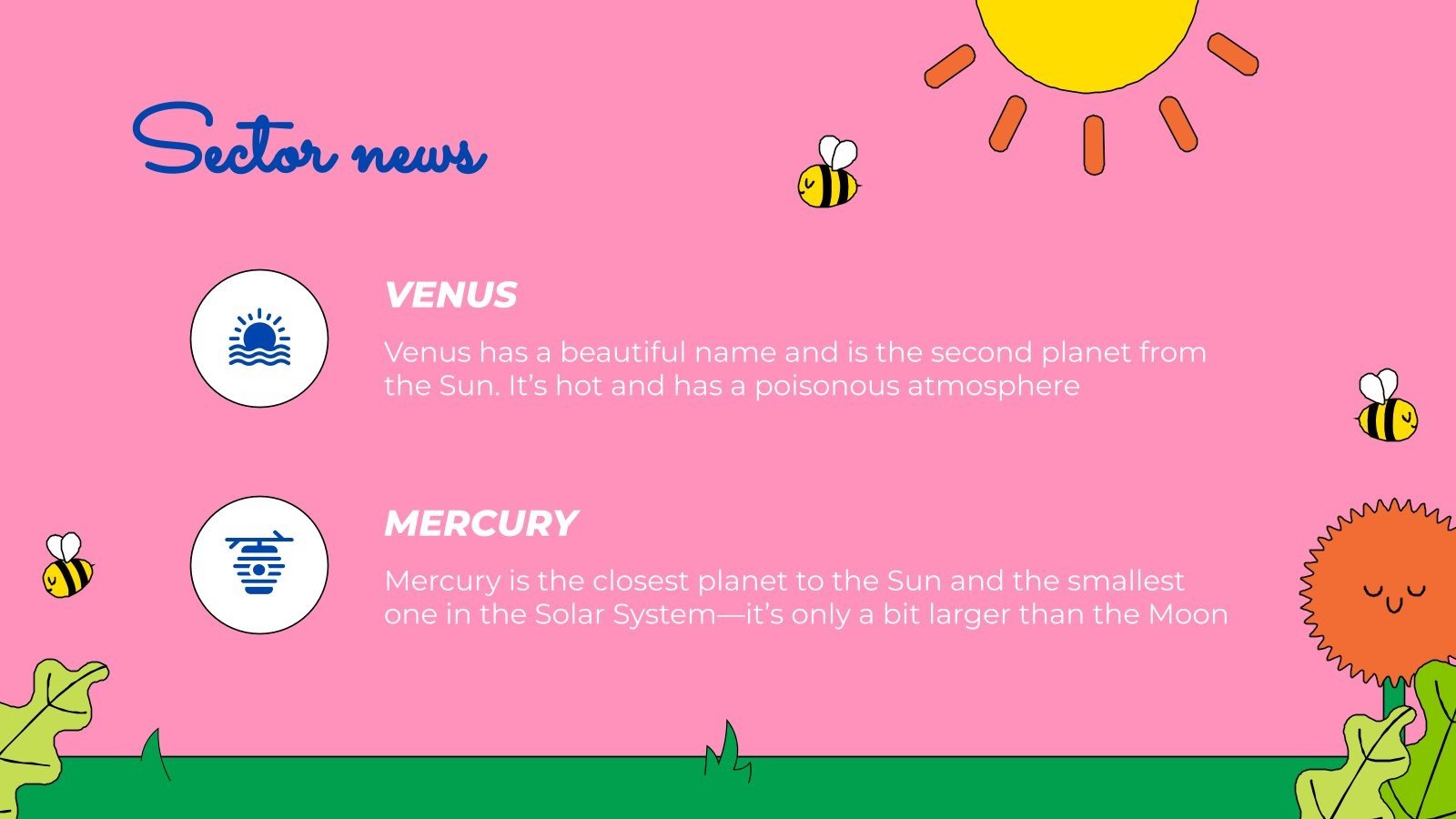 Happy Summer Newsletter | Google Slides and PowerPoint