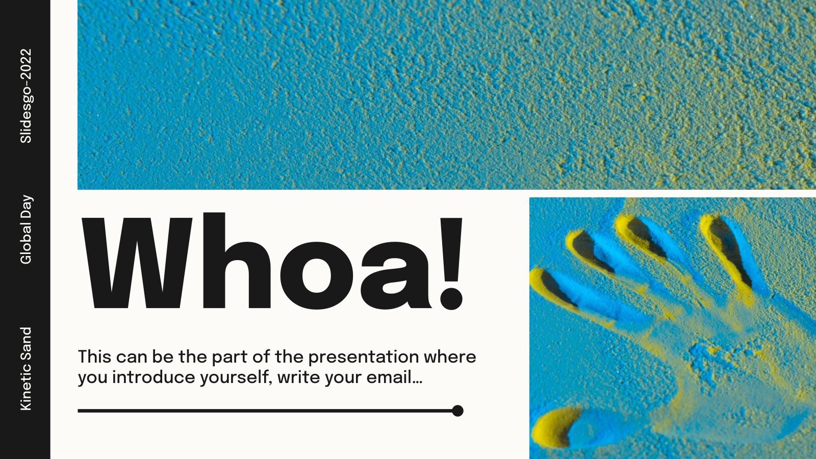 Global Kinetic Sand Day | Google Slides and PowerPoint