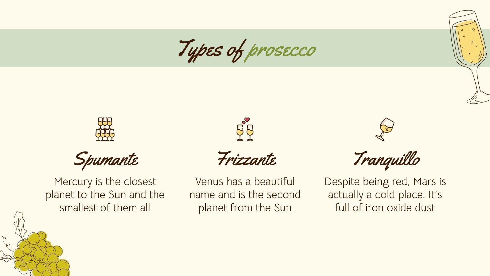 National Prosecco Day | Google Slides & PowerPoint template