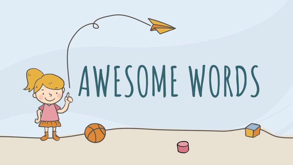 Class of Key Verbs for Pre-K | Google Slides and PowerPoint