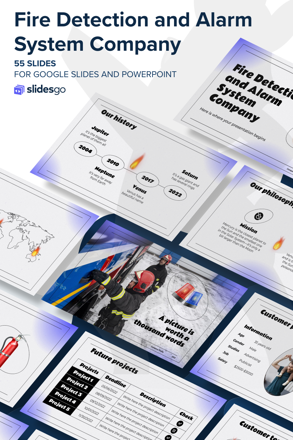 Fire Detection and Alarm System Company | Google Slides & PPT