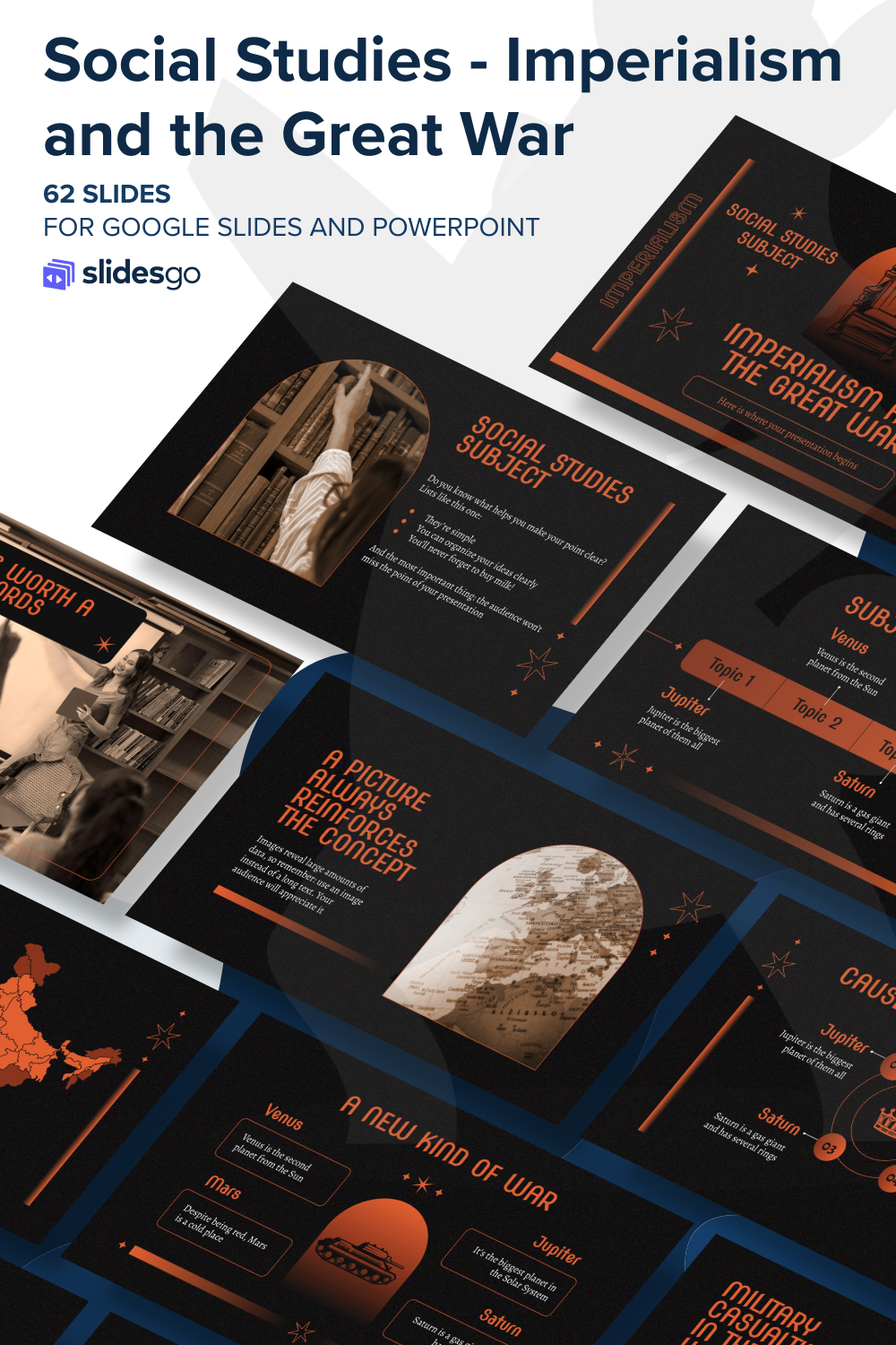 Imperialism and the Great War | Google Slides & PowerPoint