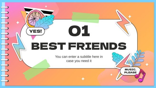 Spring Break Memory Book | Google Slides & PowerPoint