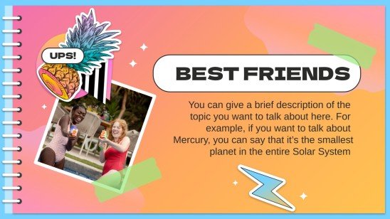 Spring Break Memory Book | Google Slides & PowerPoint