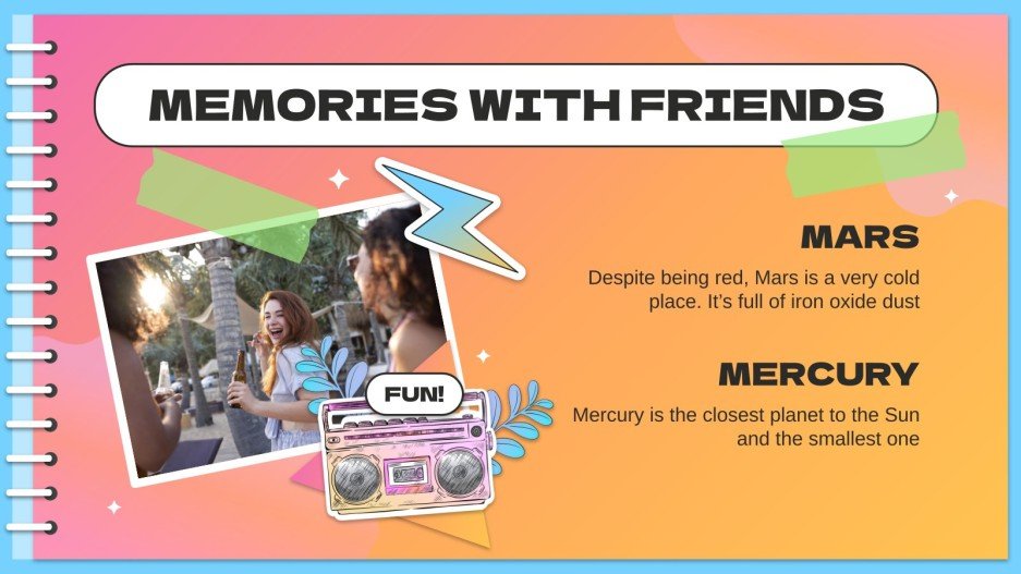 Spring Break Memory Book | Google Slides & PowerPoint