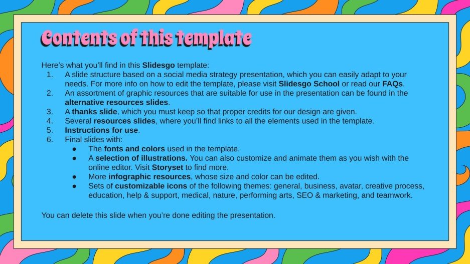 70's Vibes Instagram Planner | Google Slides & PowerPoint