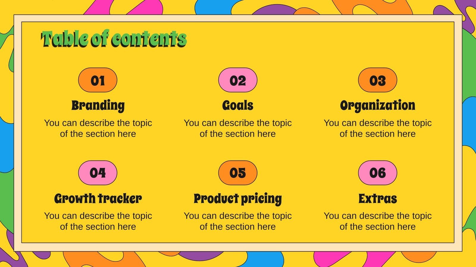 70's Vibes Instagram Planner | Google Slides & PowerPoint